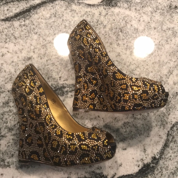 benjamin adams london | Shoes | Benjamin Adams London Leopard Crystal ...